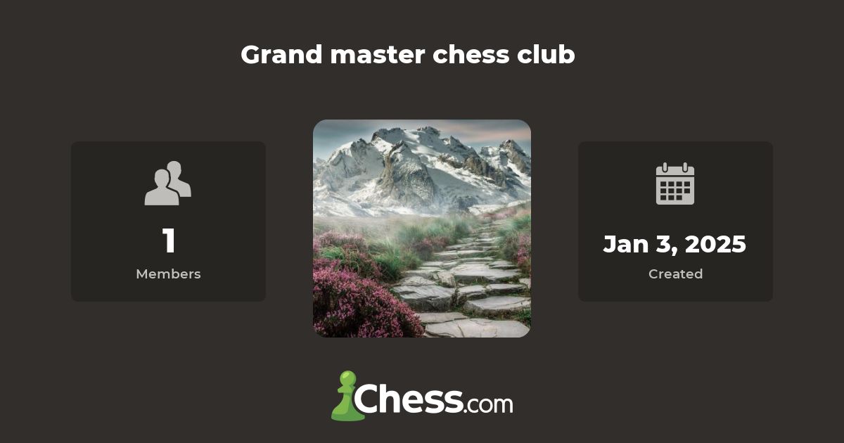 Grand master chess club - Chess Club - Chess.com