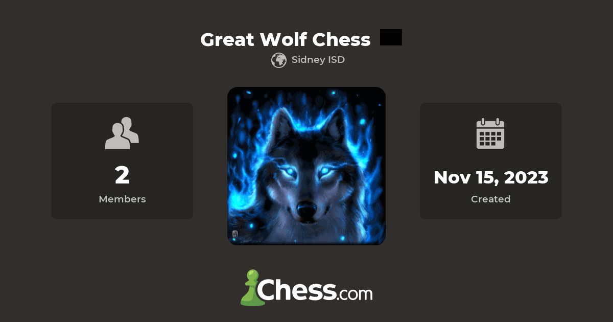 Great Wolf Chess - Chess Club - Chess.com