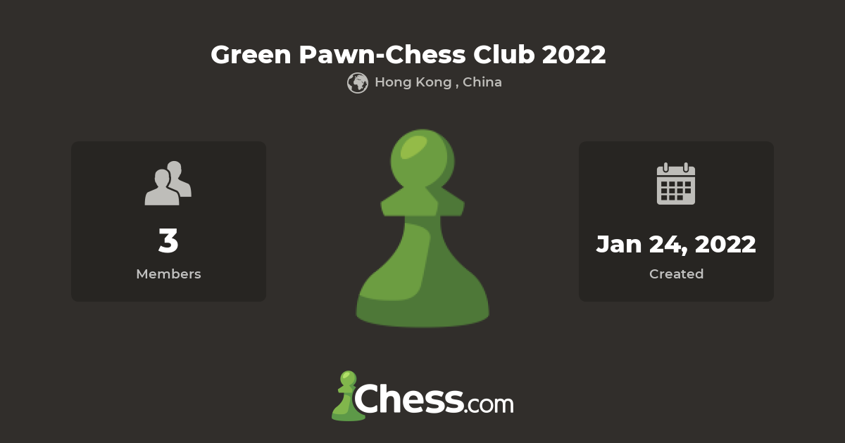 Green Pawn-Chess Club 2022 - Chess Club - Chess.com