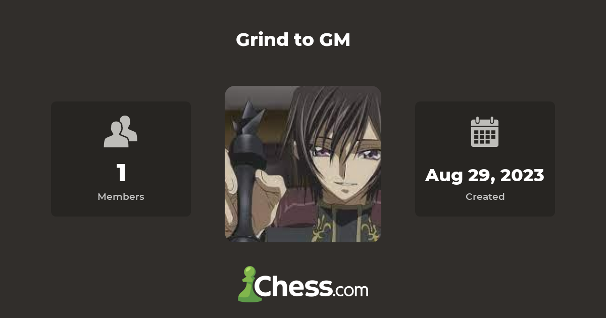 Grind to GM - Chess Club - Chess.com