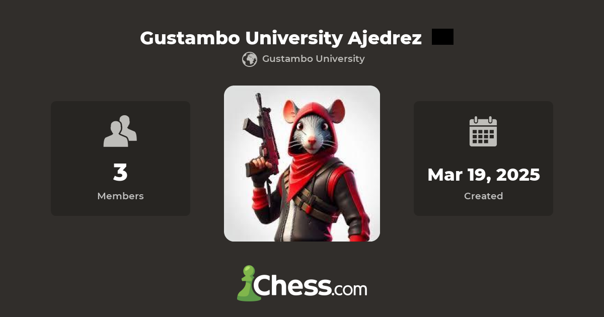 Gustambo University Ajedrez - Chess Club - Chess.com