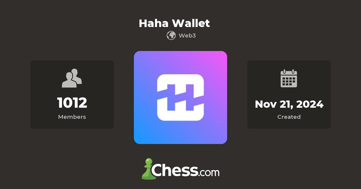 Haha Wallet - Chess Club - Chess.com
