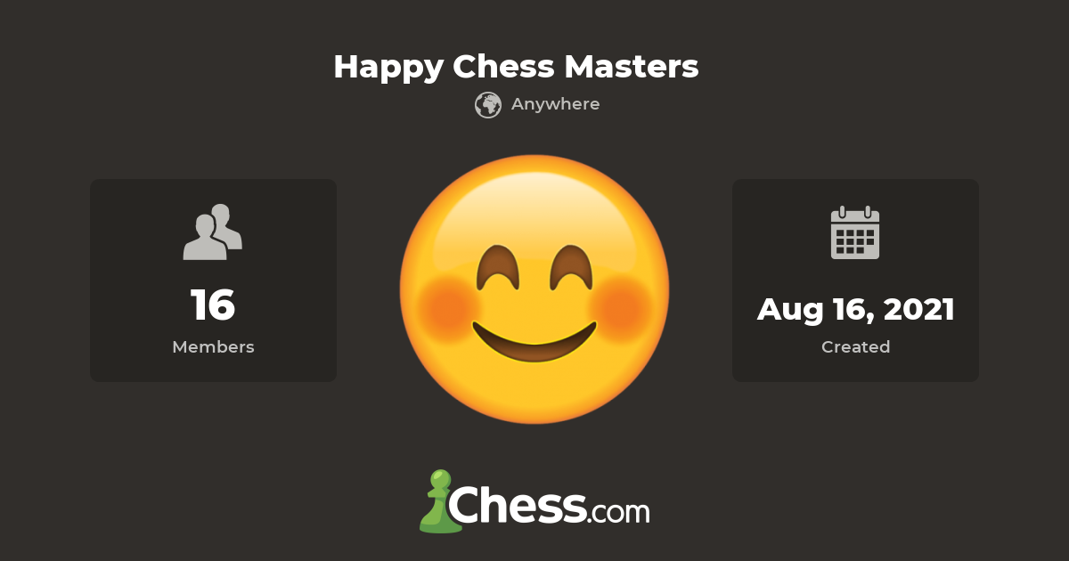 Happy Chess Masters - Chess Club - Chess.com