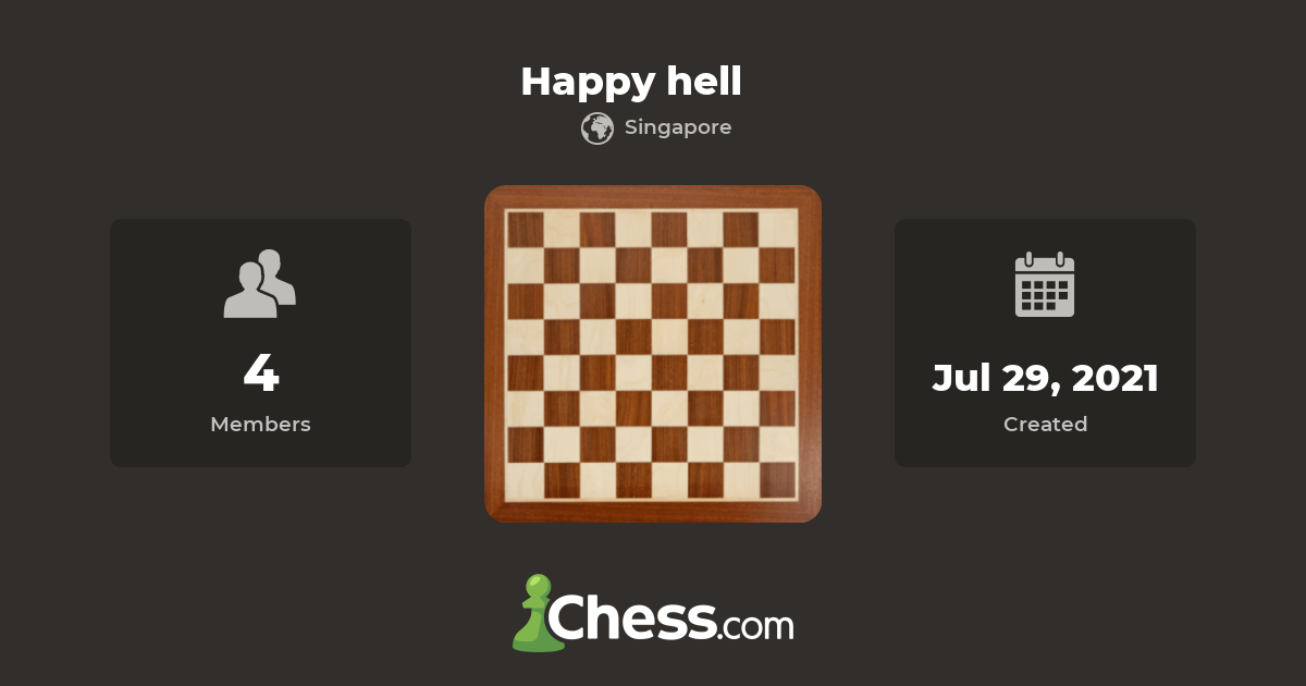 Happy hell - Chess Club - Chess.com