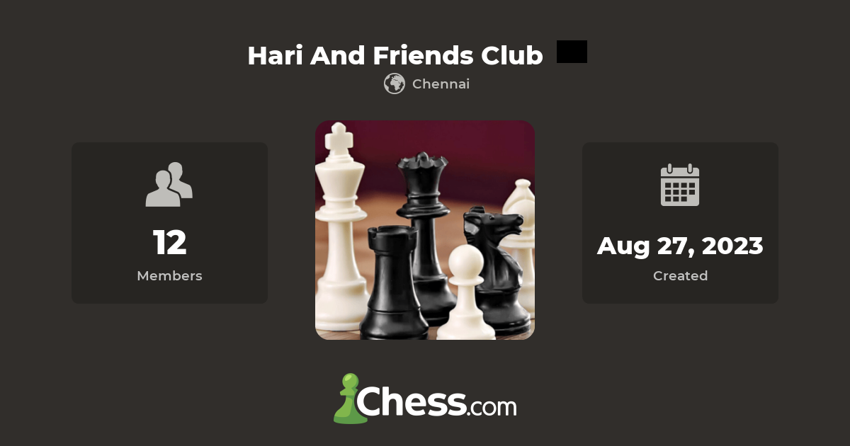 Hari And Friends Club - Chess Club - Chess.com