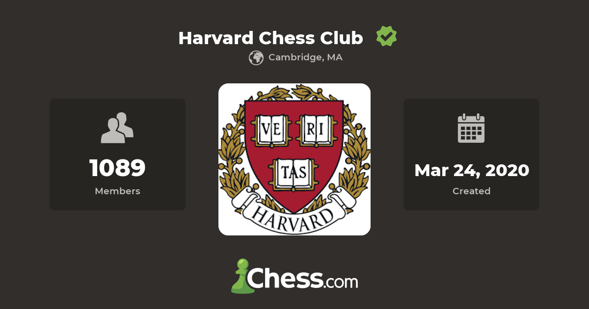 Harvard Chess Club - Chess Club - Chess.com