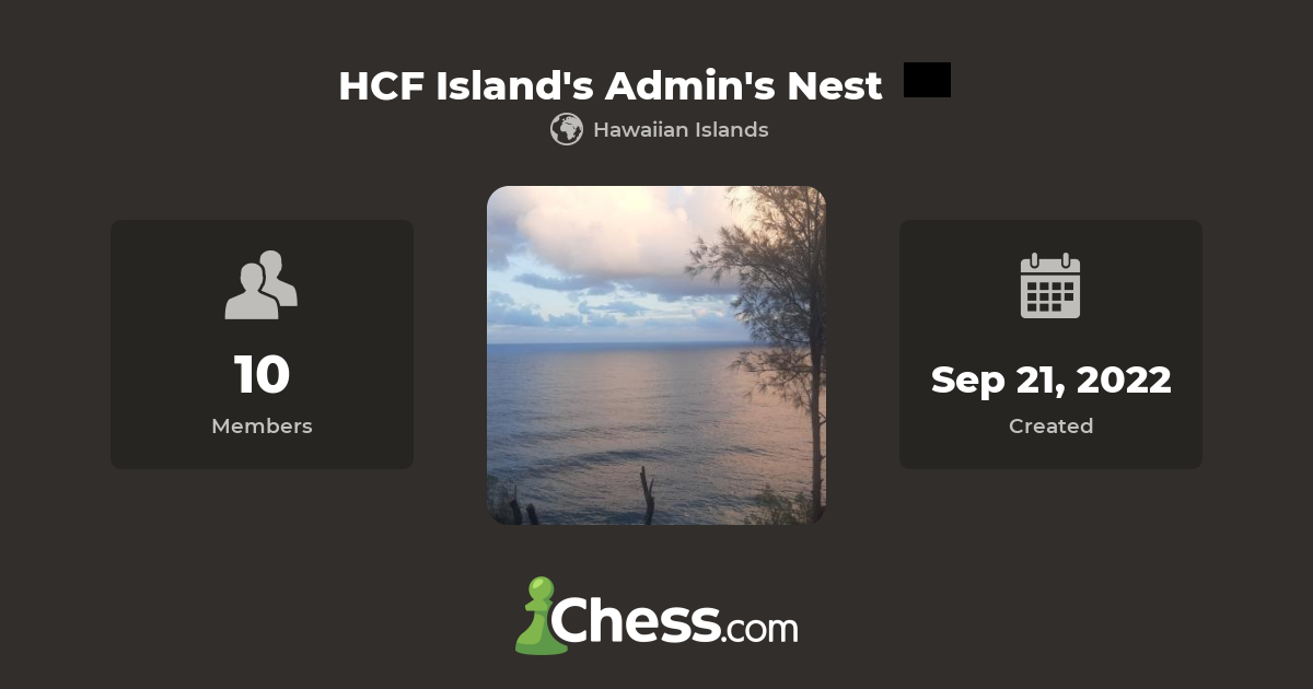 HCF Island's Admin's Nest - Chess Club - Chess.com