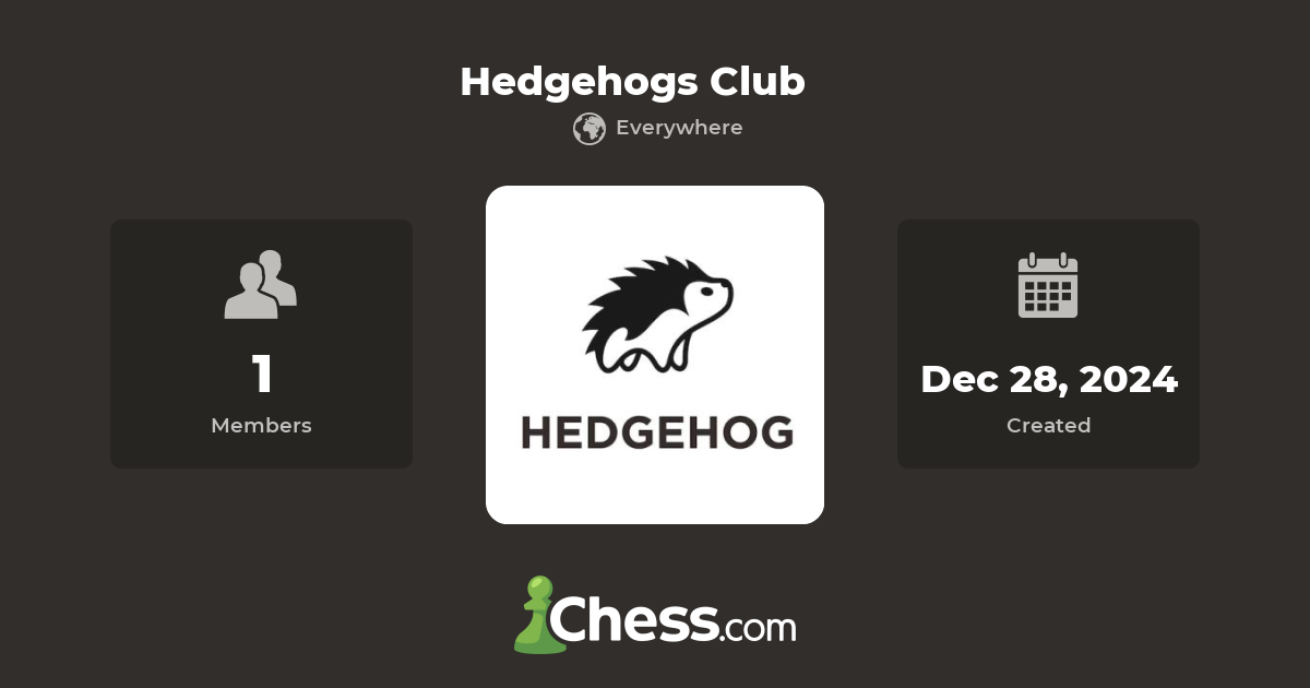 Hedgehogs Club - Chess Club - Chess.com