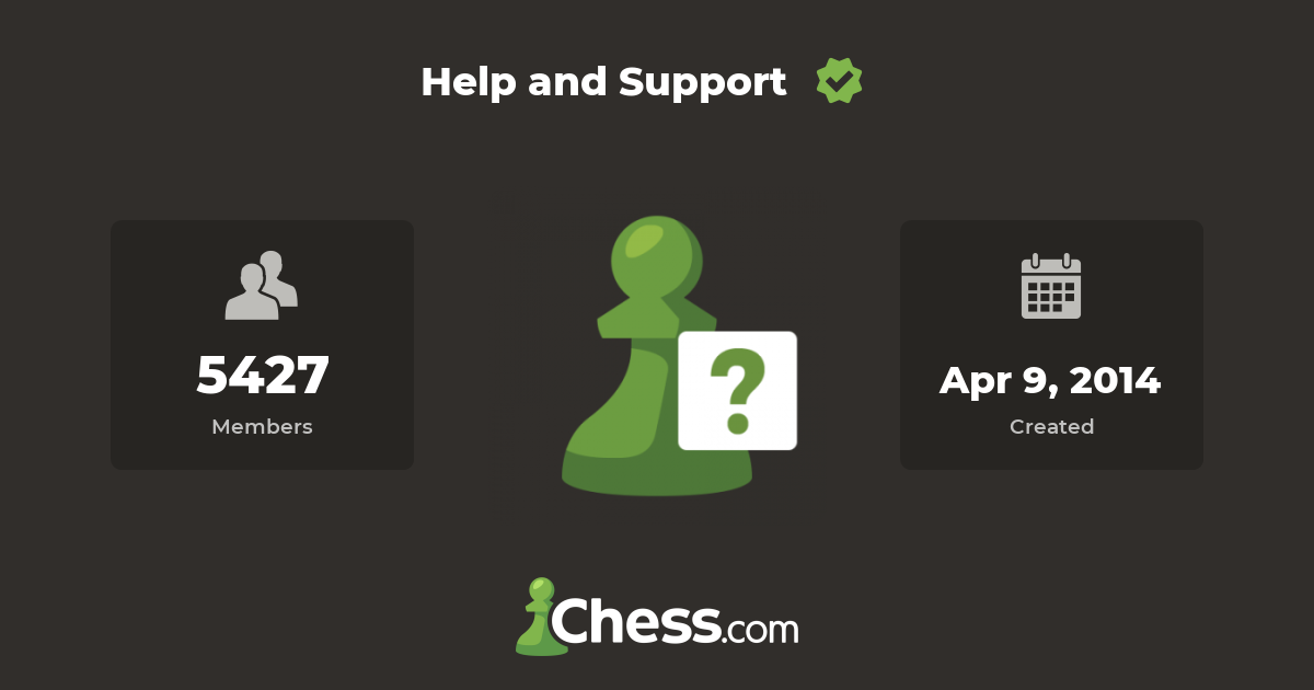 Help and Support - Chess Club - Chess.com