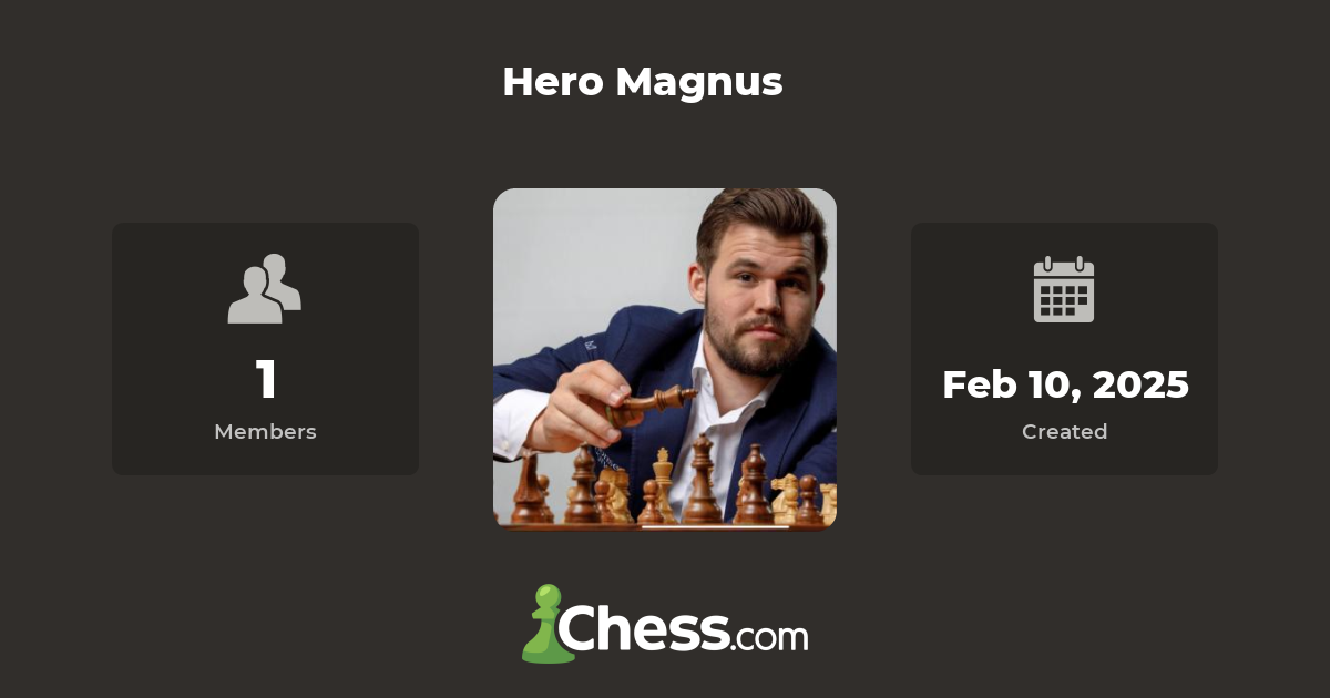 Hero Magnus - Chess Club - Chess.com