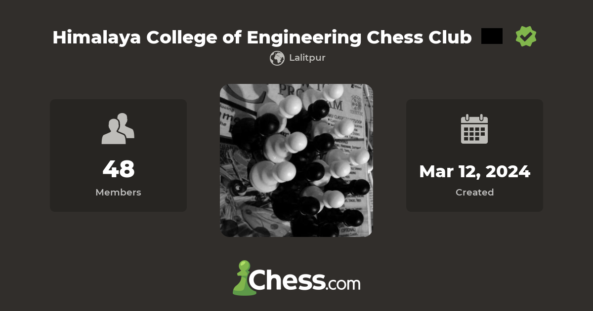 Himalaya College of Engineering Chess Club - Chess Club - Chess.com