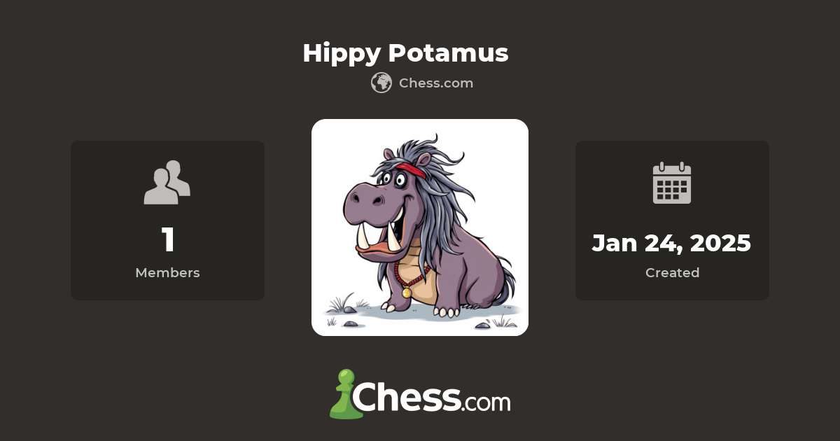 Hippy Potamus - Chess Club - Chess.com