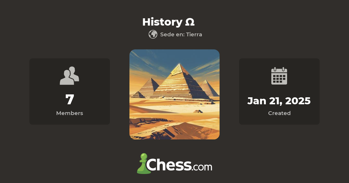 History Ω - Chess Club - Chess.com