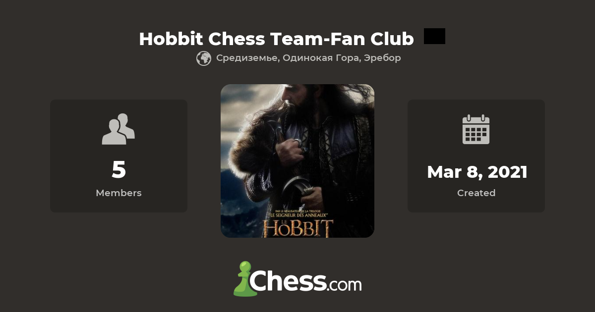 Hobbit Chess Team-Fan Club - Chess Club - Chess.com