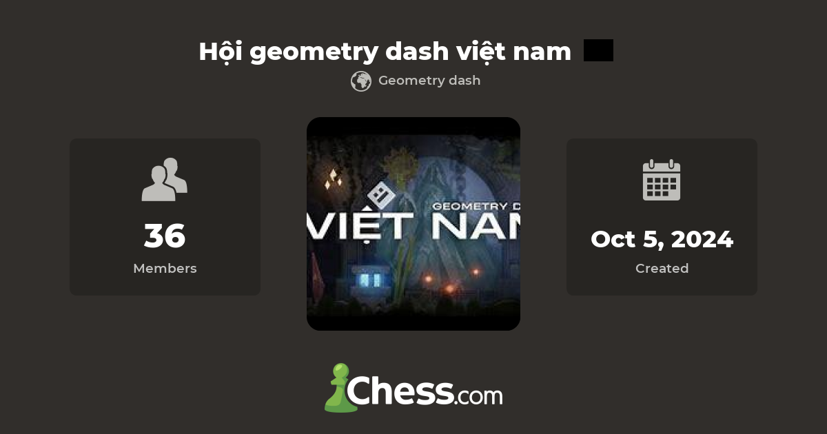 Hội geometry dash việt nam - Chess Club - Chess.com