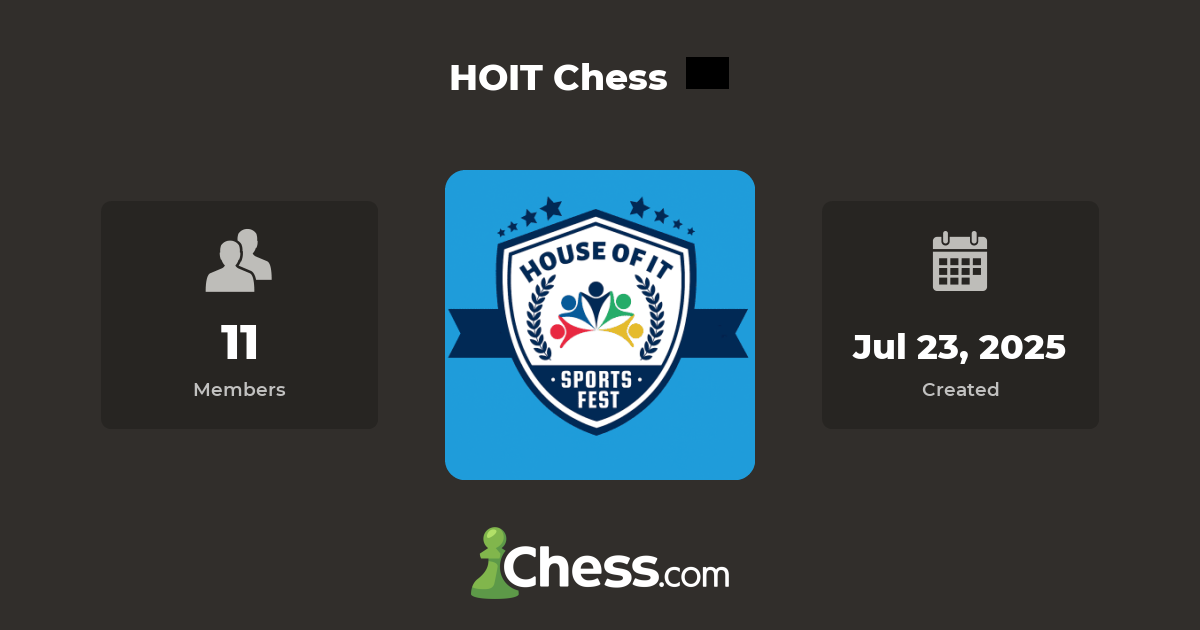 HOIT Chess - Chess Club - Chess.com
