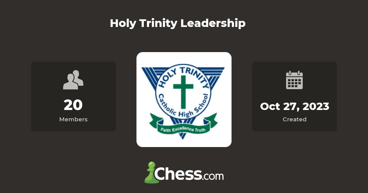 Holy Trinity Leadership - Chess Club - Chess.com