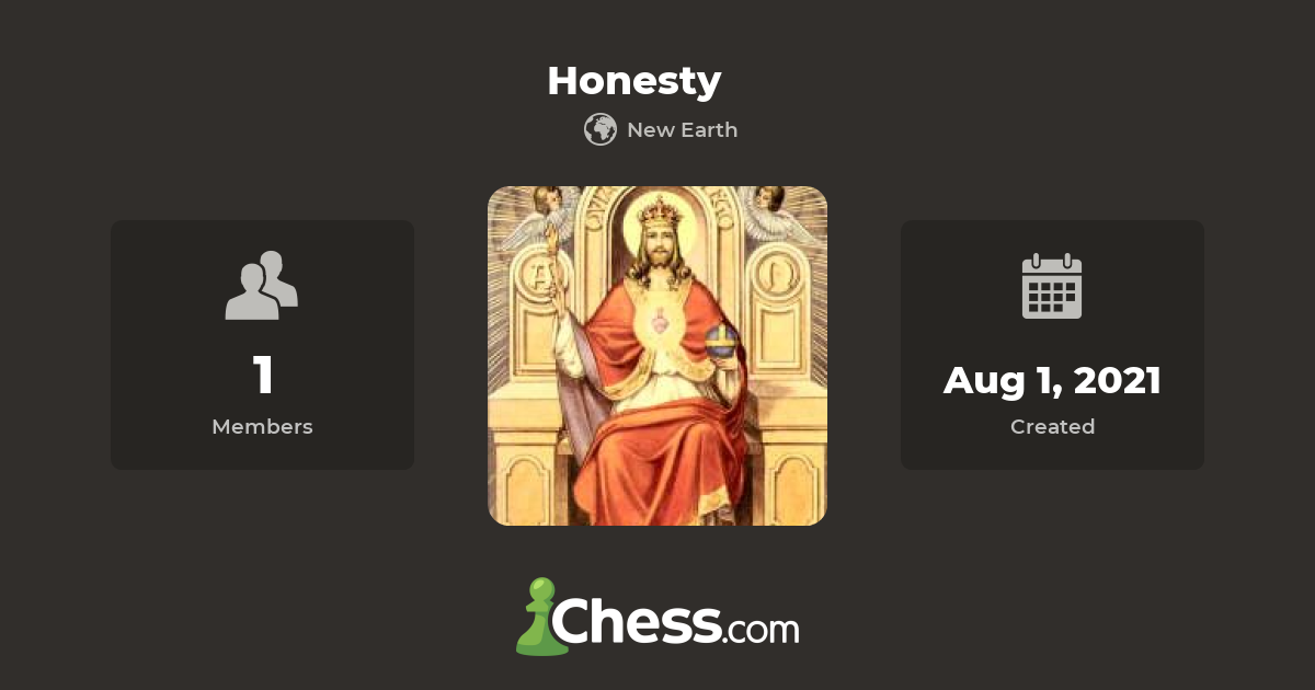Honesty - Chess Club - Chess.com