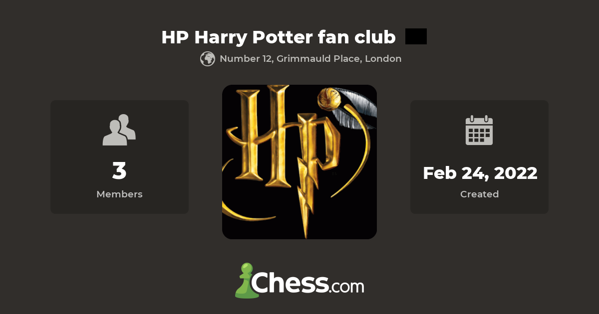 HP Harry Potter fan club - Chess Club - Chess.com
