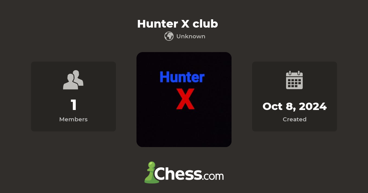 Hunter X club - Chess Club - Chess.com
