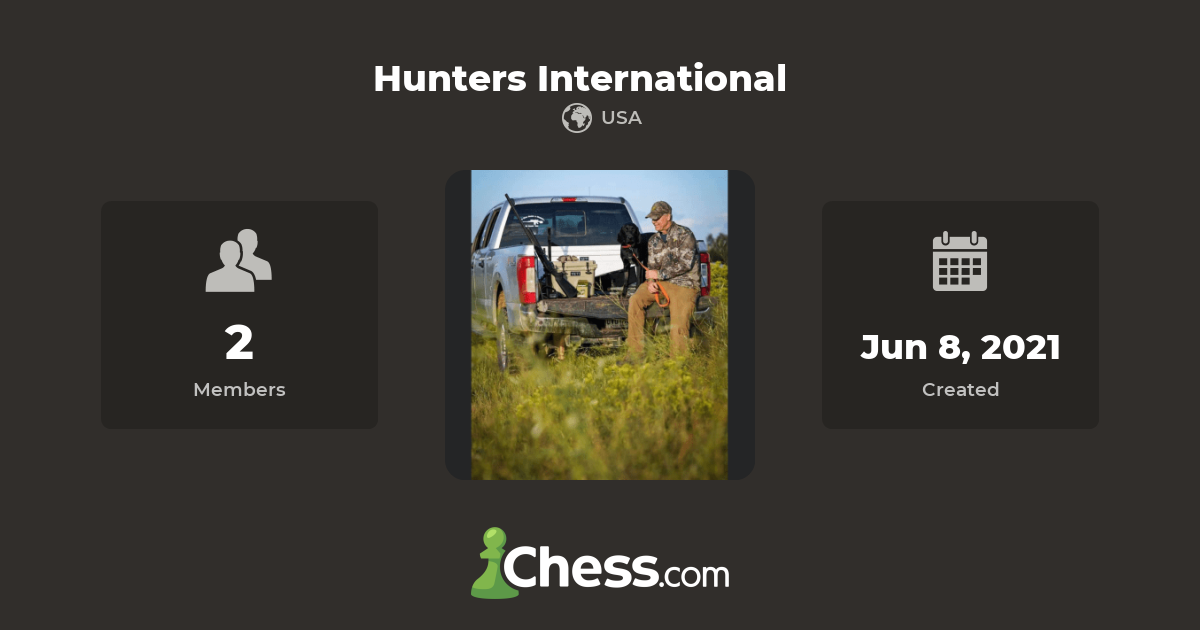 Hunters International - Chess Club - Chess.com