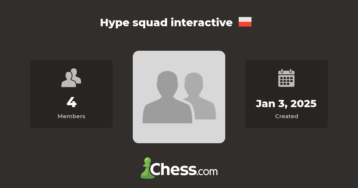 Hype squad interactive - Chess Club - Chess.com
