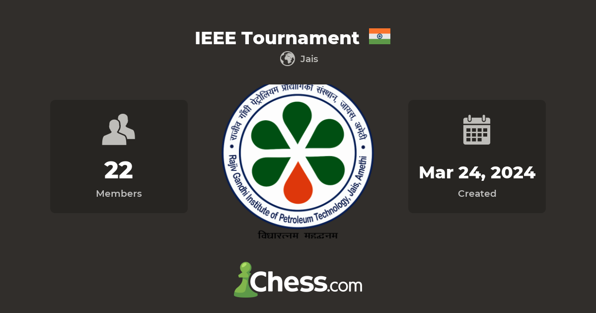 IEEE Tournament - Chess Club - Chess.com