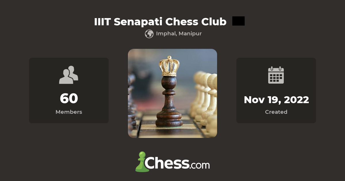 IIIT Senapati Chess Club - Chess Club - Chess.com