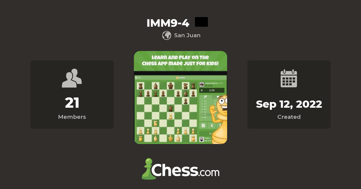 IMM9-4 - Chess Club - Chess.com
