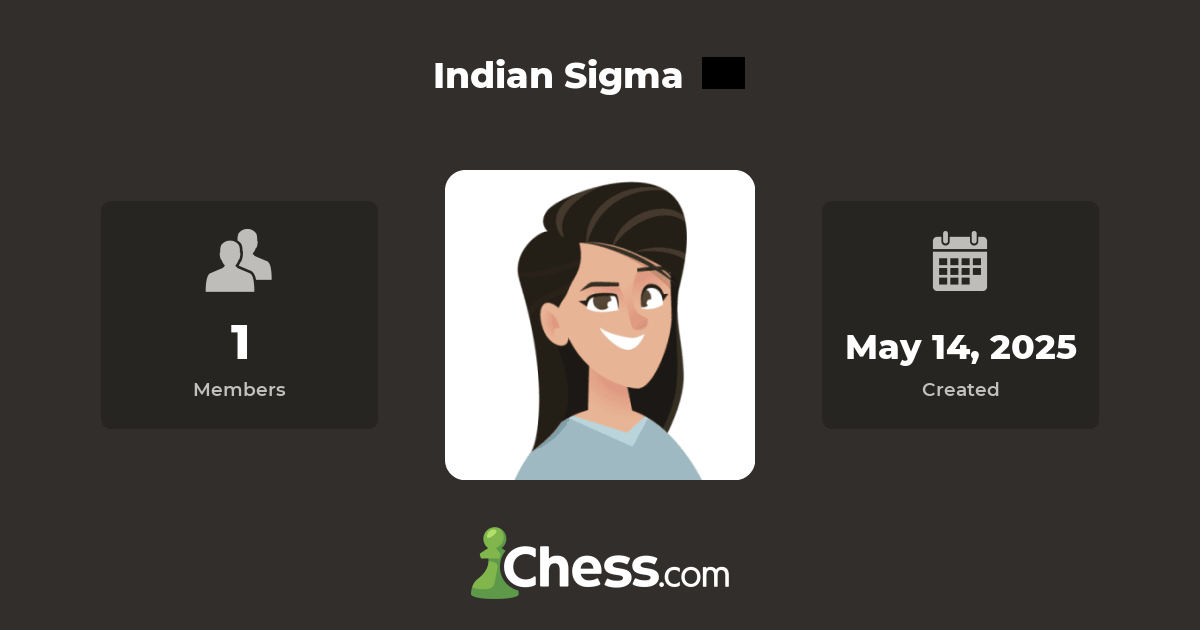 Indian Sigma - Chess Club - Chess.com
