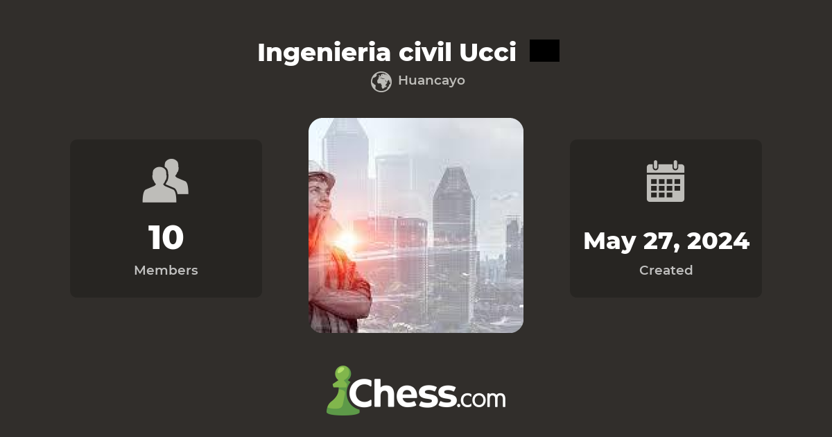 Ingenieria civil Ucci - Chess Club - Chess.com