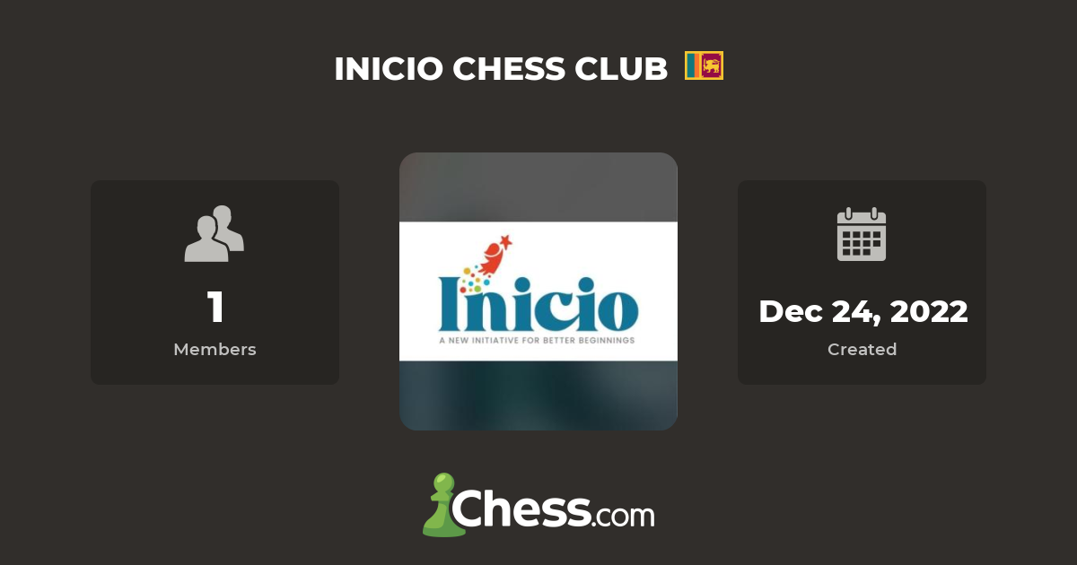 INICIO CHESS CLUB - Chess Club - Chess.com