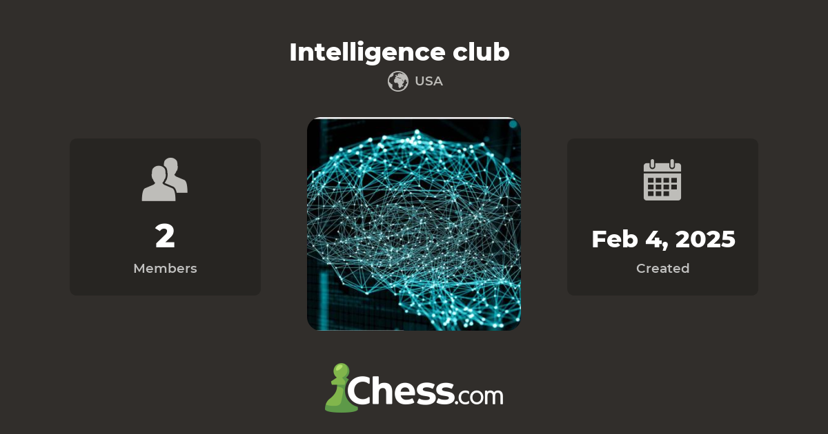 Intelligence club - Chess Club - Chess.com