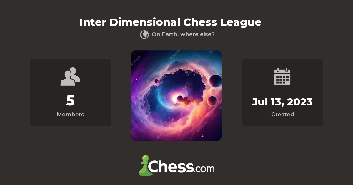 Inter Dimensional Chess League - Chess Club - Chess.com