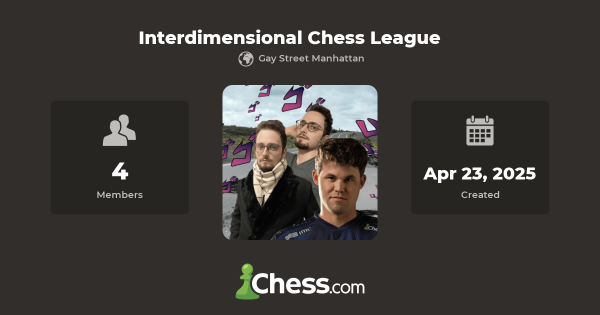 Interdimensional Chess League - Chess Club - Chess.com