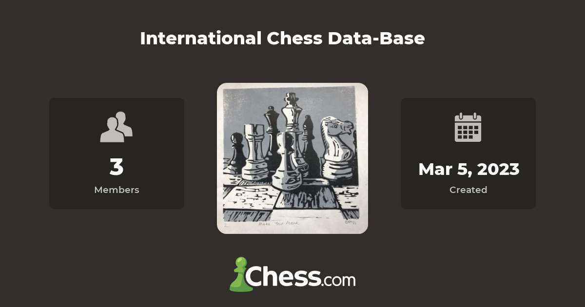 International Chess Data-Base - Chess Club - Chess.com