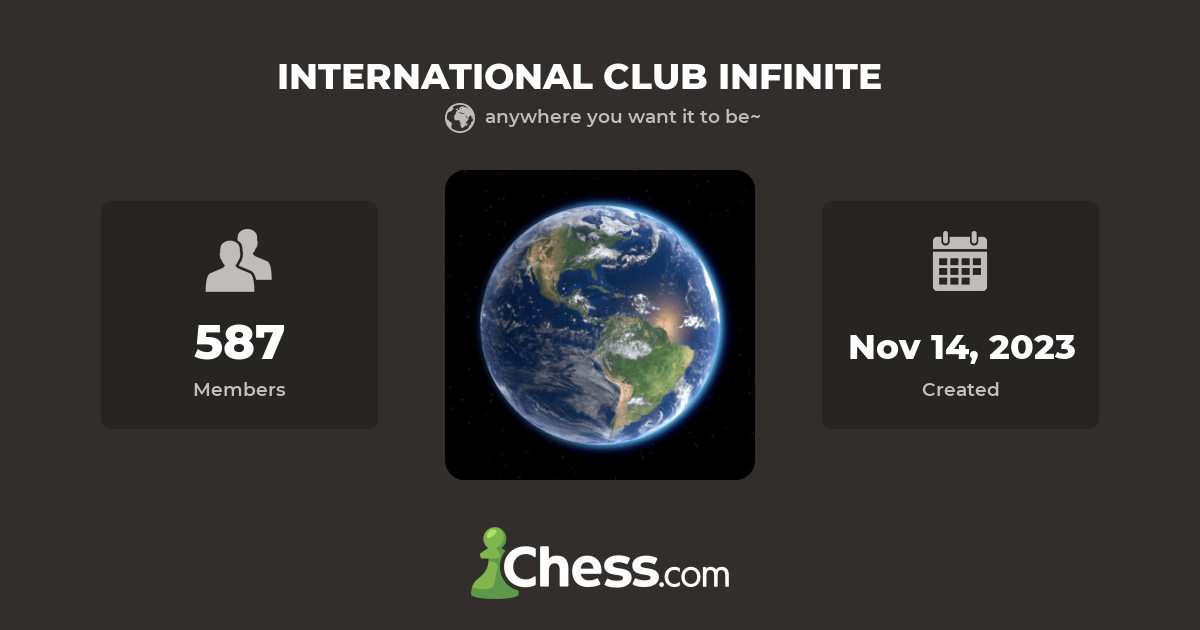 INTERNATIONAL CLUB INFINITE - Chess Club - Chess.com