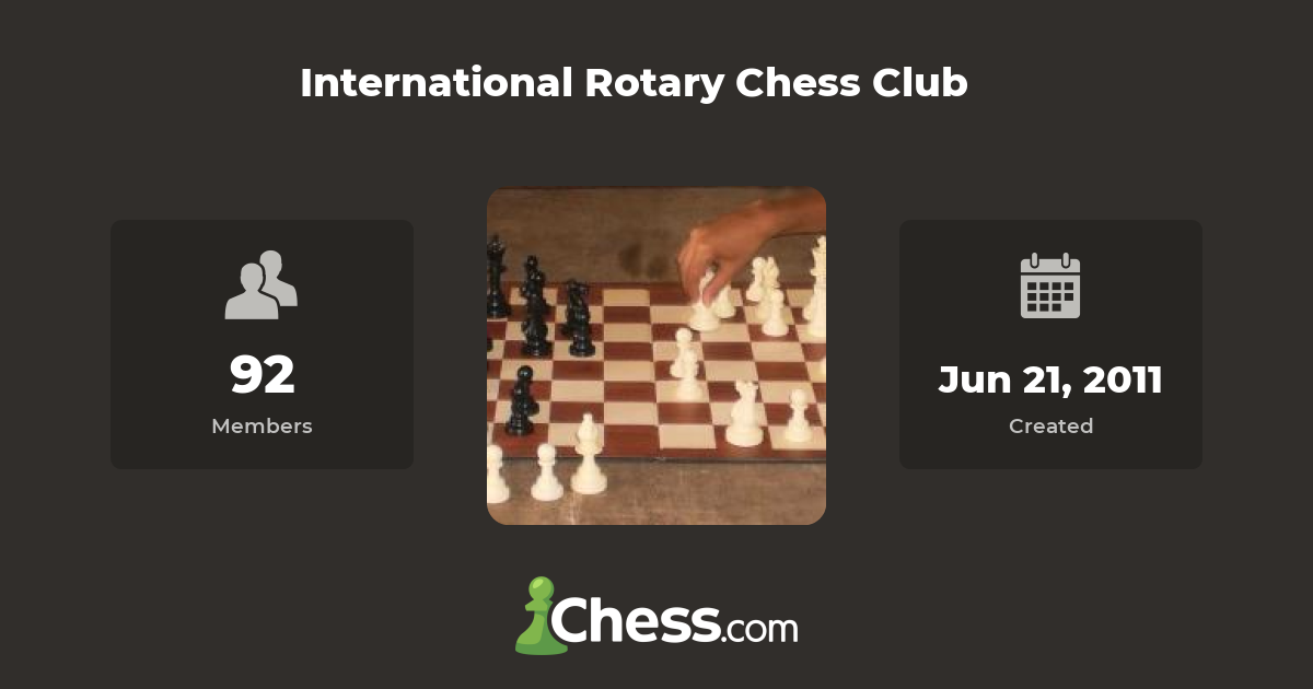 International Rotary Chess Club - Chess Club - Chess.com