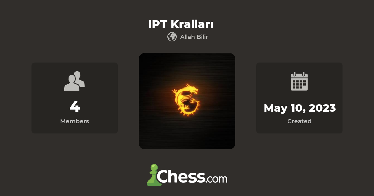 IPT Kralları - Chess Club - Chess.com