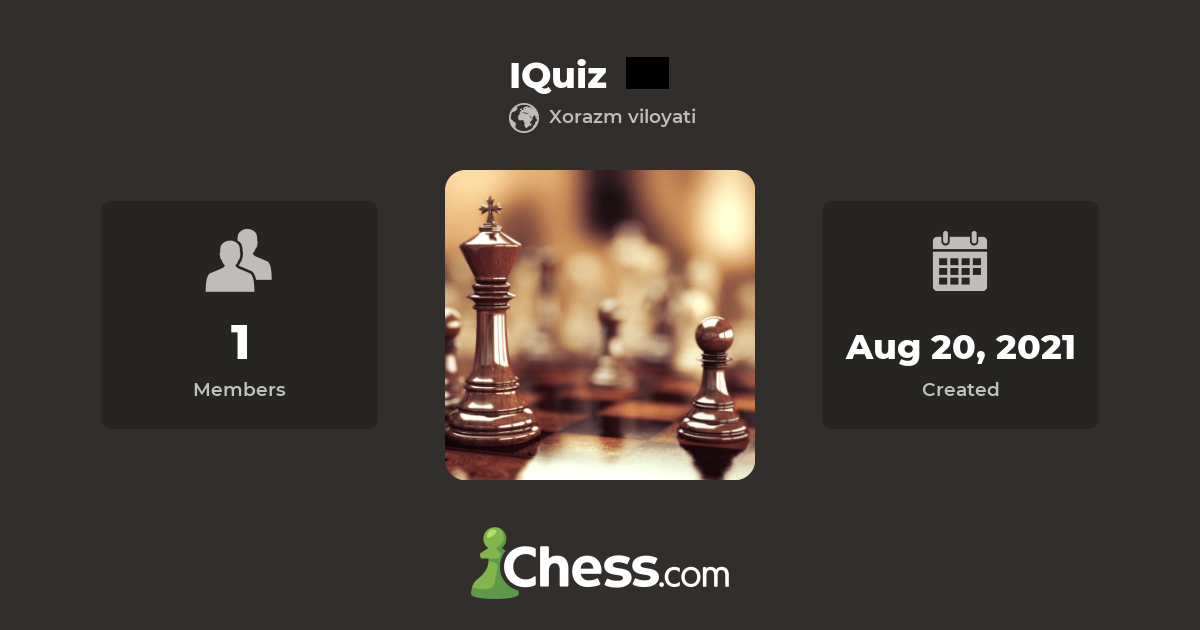 IQuiz - Chess Club - Chess.com