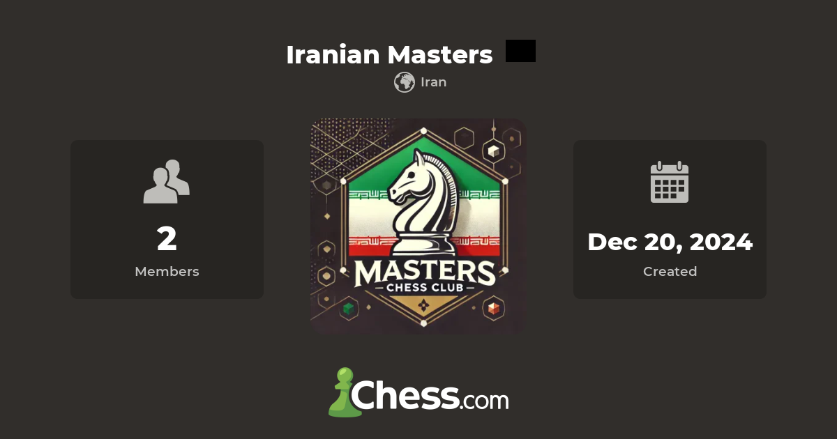 Iranian Masters - Chess Club - Chess.com