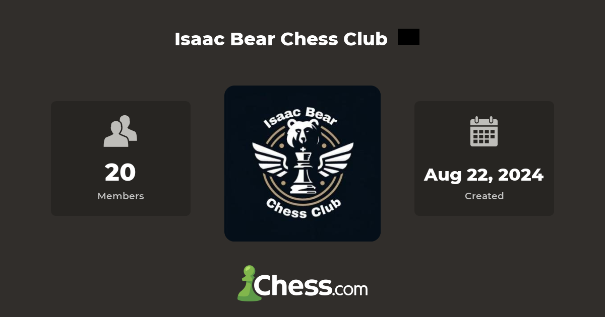 Isaac Bear Chess Club - Chess Club - Chess.com