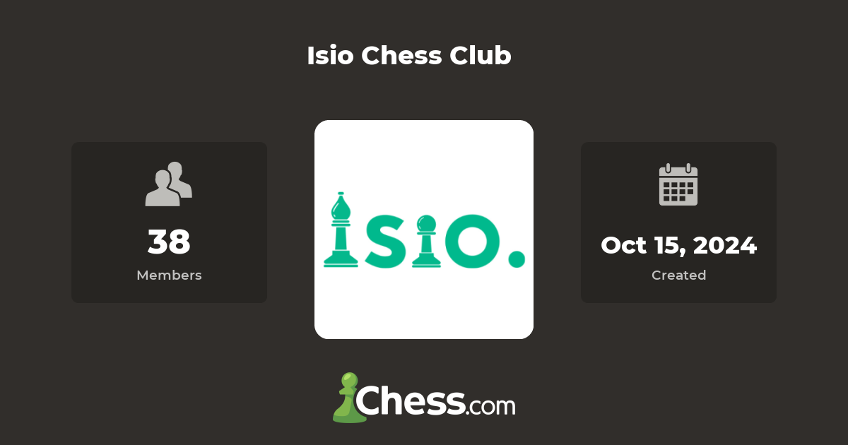 Isio Chess Club - Chess Club - Chess.com