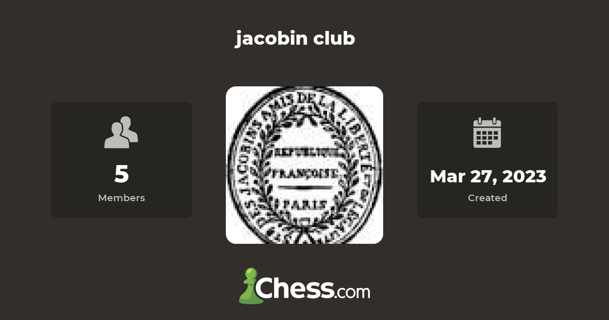 jacobin club - Chess Club - Chess.com
