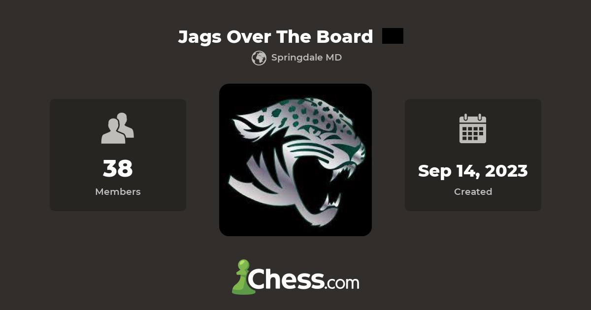 Jags Over The Board - Chess Club - Chess.com