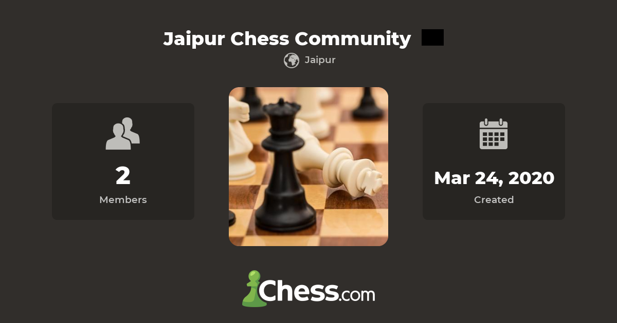 Jaipur Chess Community - Chess Club - Chess.com