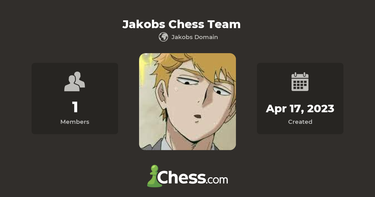 Jakobs Chess Team - Chess Club - Chess.com