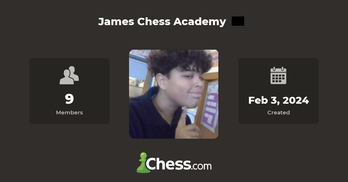 James Chess Academy - Chess Club - Chess.com