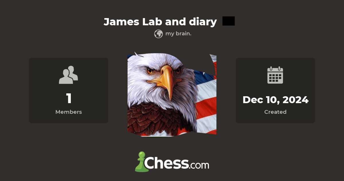 James Lab and diary - Chess Club - Chess.com