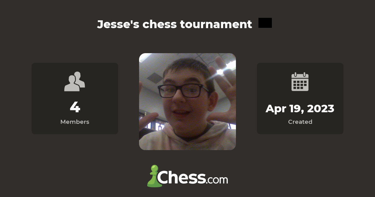 Jesse's chess tournament - Chess Club - Chess.com